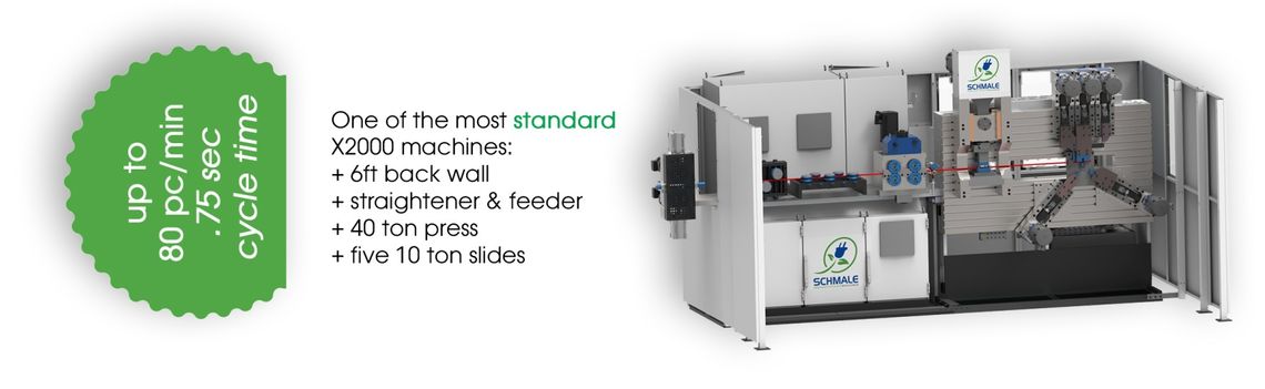 X2000 Series - Schmale Machinery USA LLC